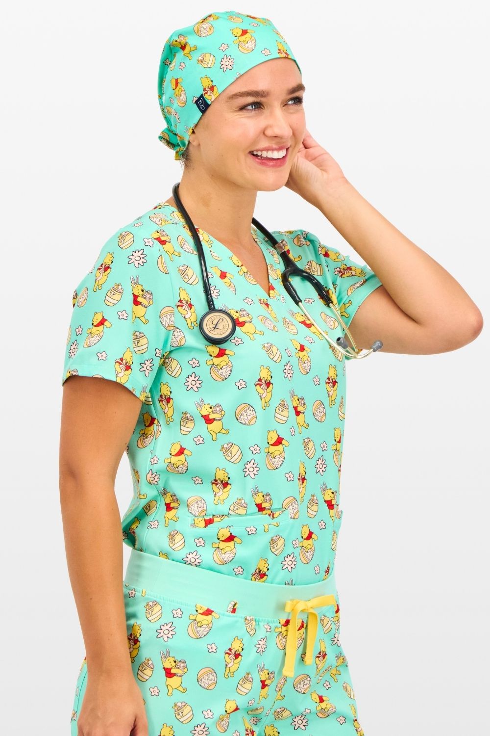Disney’s Winnie the Pooh, Piglet, Eeyore and Tigger Scrub Cap – Dr Woof ...