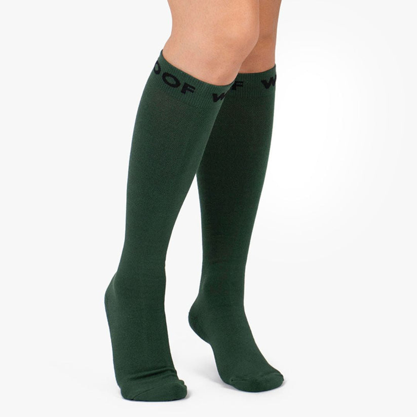 Fern Green Bamboo Compression Socks | Dr. Woof Apparel – Dr Woof ...
