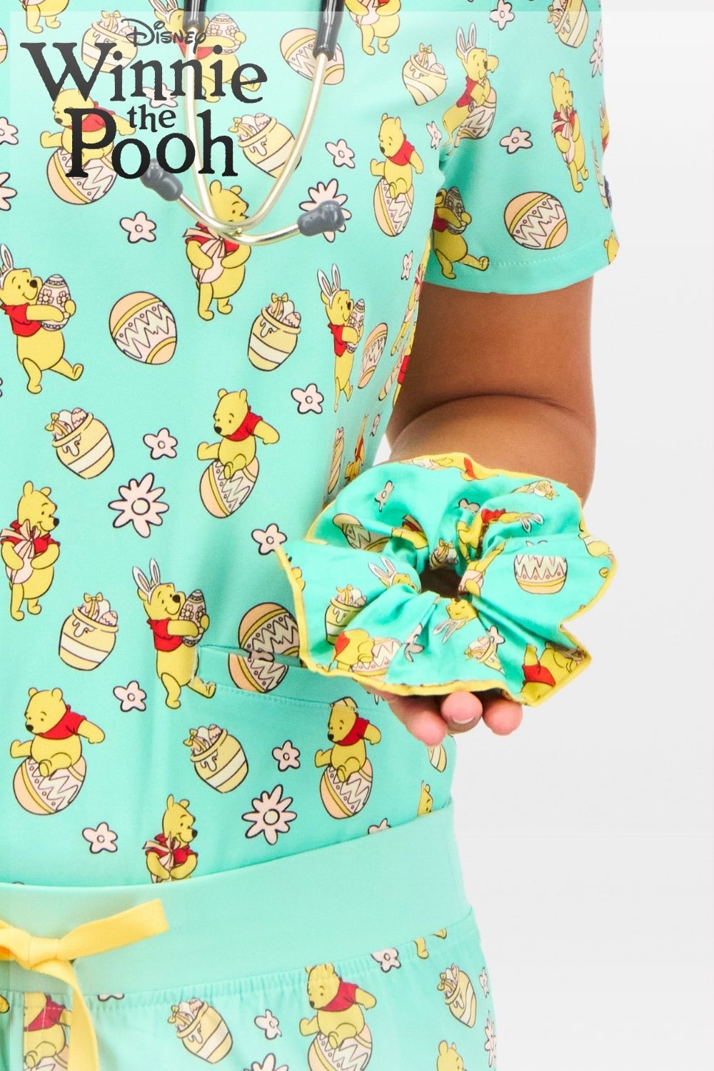 Disney’s Winnie the Pooh Scrunchie | Easter Egg Hunt – Dr Woof Apparel B2B